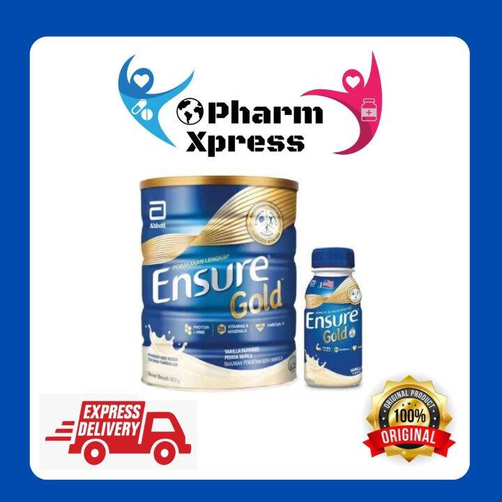 (Combo Pack) Ensure Gold Vanilla 850g+Ensure Liquid 237ml | Lazada