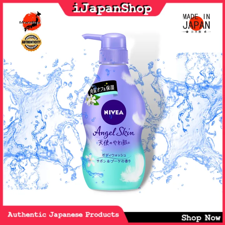 NIVEA ANGEL SKIN BODY WASH WITH PUMP 480ML MILK& DAISY SCENT | Lazada PH