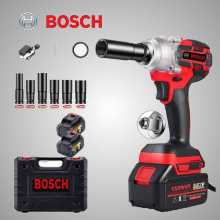 Bosch Impact gun Wrench Brushless Cordless Electric Wrench Power Tool ...