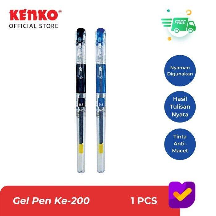 KENKO GEL PEN KE-200 (Magic Gel) | Lazada Indonesia