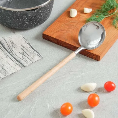 Stainless Steel Soup Ladle - Pearl / Sendok Sup Kuah | Lazada Indonesia