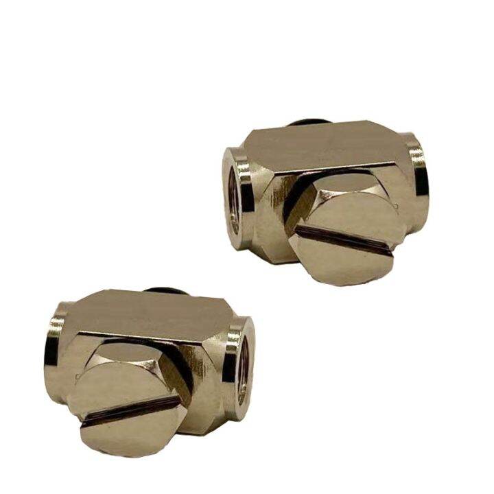 2way/3 way M5 Air Pneumatic Hose to M5 Male Mini Barb Fitting / Brass ...