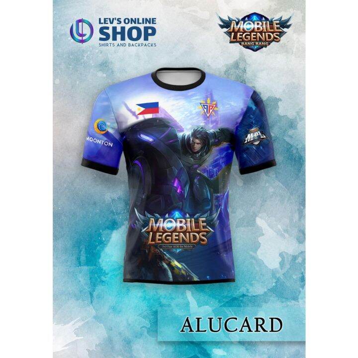 Mobile Legends Ml เสื้อยืด - Alucard - เต็มซับเสื้อยืด Xs-5xl ยอดนิยม | Lazada.co.th