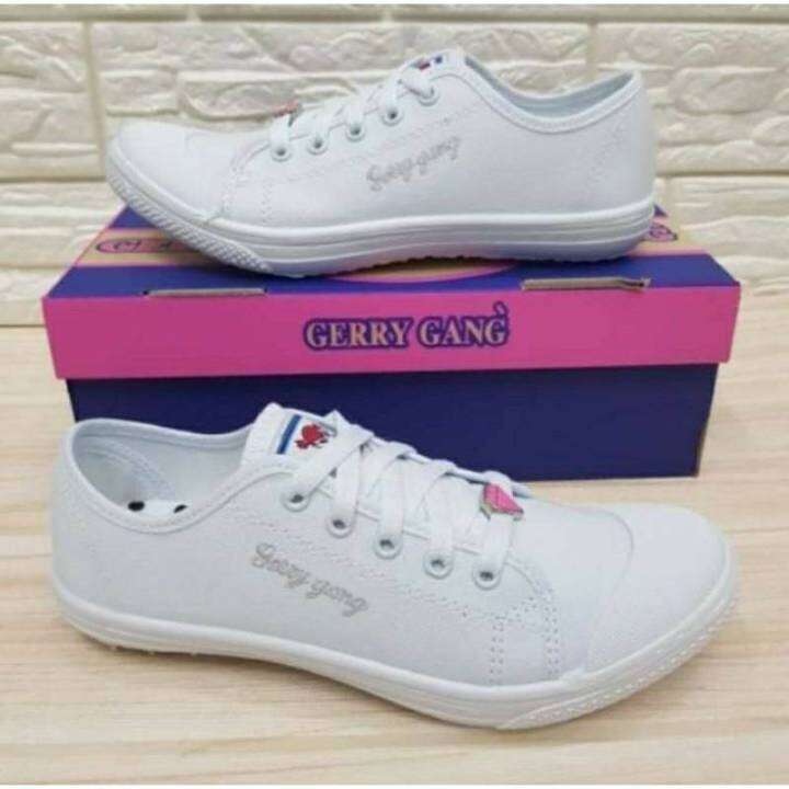 GERRY GANG รองเท้าผ้าใบ รองเท้าผ้าใบหญิง รองเท้านักเรียนหญิง GERRY GANG ...