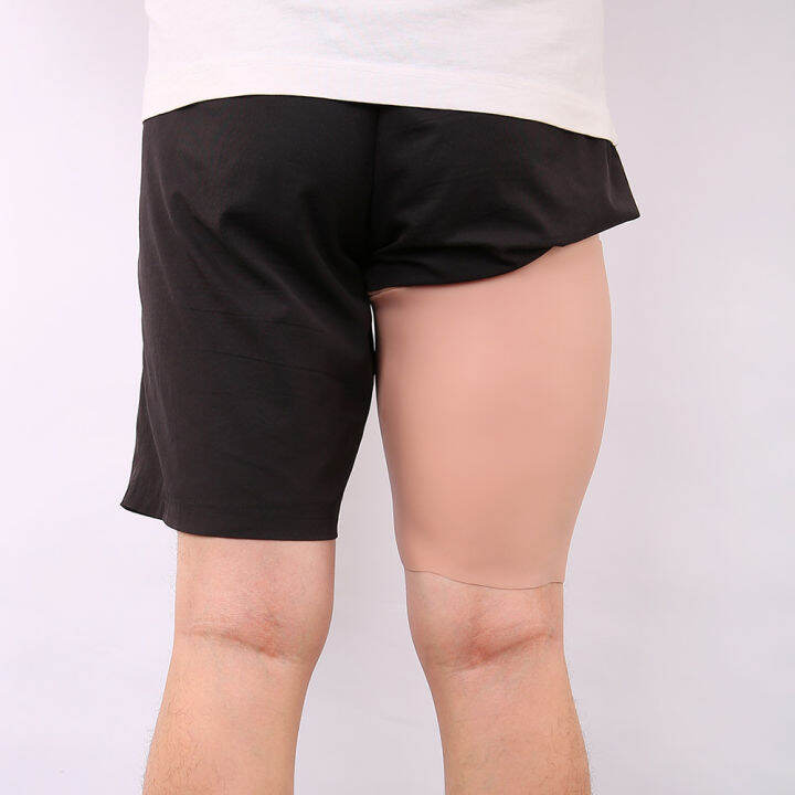Silicone Thigh Enhancer leg Fake Realistic Right Leg For Leg Scar ...
