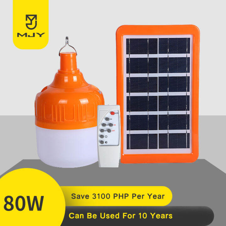 Solar Cell Bulb Energency Saving Light Portable Light Solar Cell Spot ...