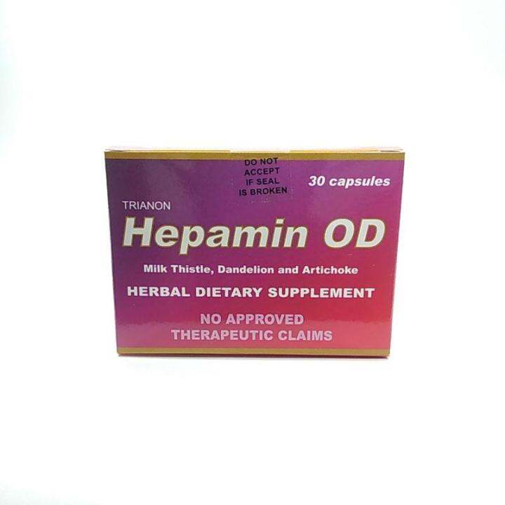 Hepamin OD caps 30's | Lazada PH