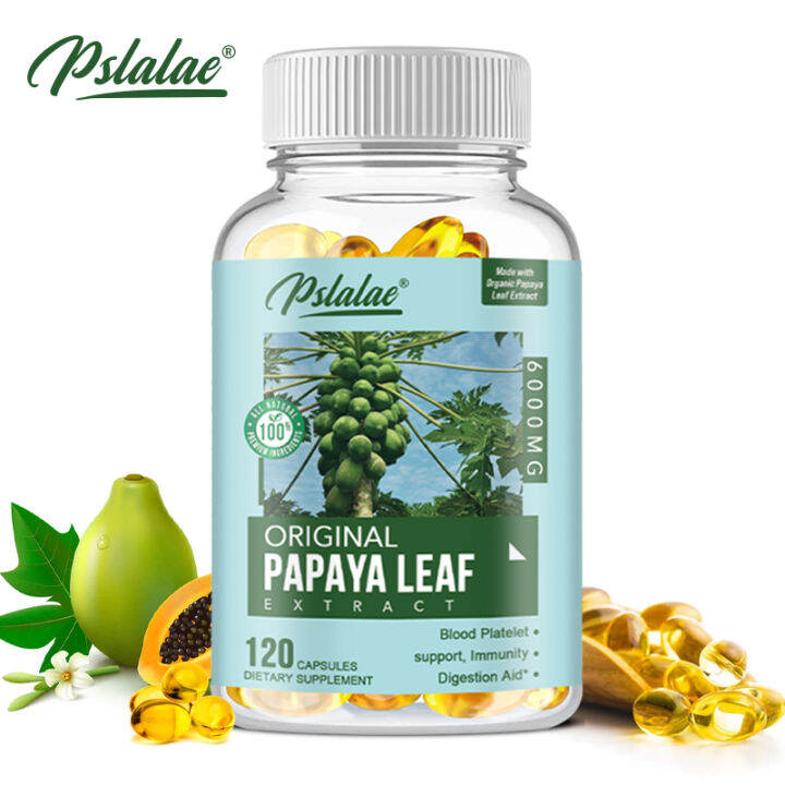 Papaya Leaf Extract - Dugo plate, bone marrow at suporta sa katatagan ...