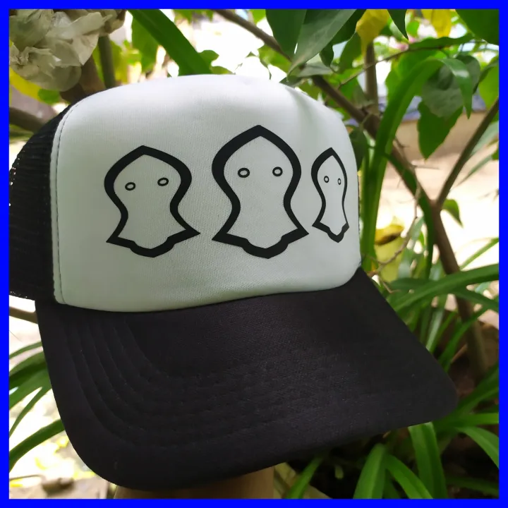 topi jaring putih terompah tiga | Lazada Indonesia