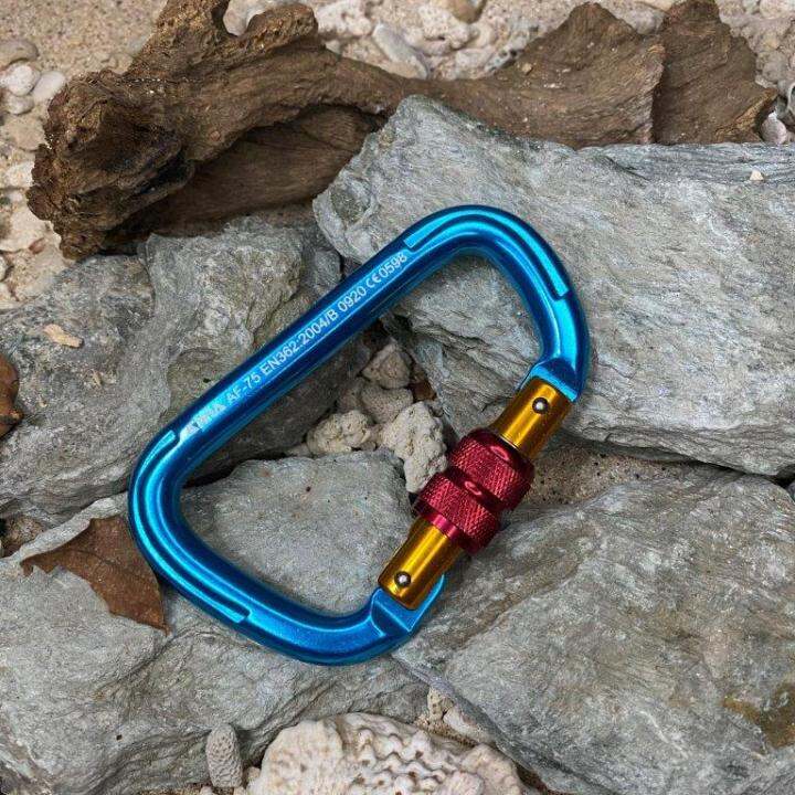 Adela AF-75 Aluminum Carabiner Screw Lock | Lazada PH