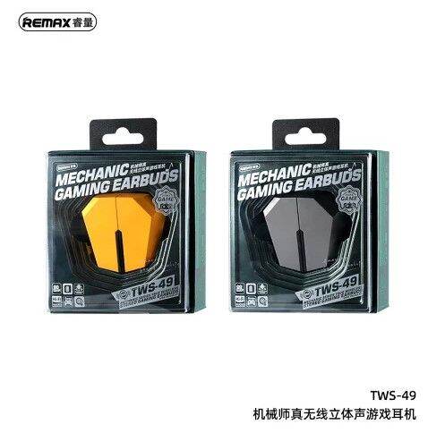 REMAX TWS-49 Wireless Bluetooth True Wireless Stereo Mechanic Gaming ...