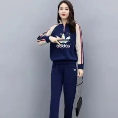 Two Pieces Pattern Sparkly Casual Sweater Set Women Spring