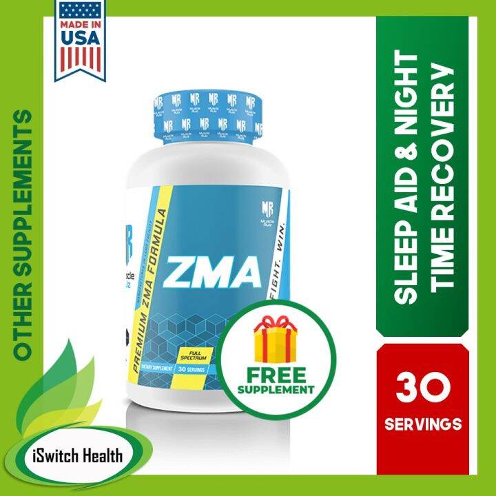 Muscle Rulz ZMA - 90 Capsules | Zma Supplement | Zma magnesium | Lazada PH
