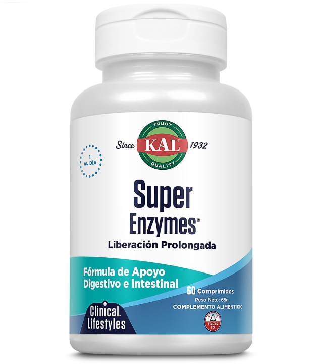 KAL, Super Enzymes, 60 Tablets | Lazada PH