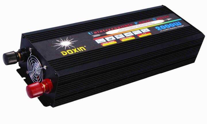 DOXIN Brand 12v 220v 2000w UPS inverter with battery charger modified ...