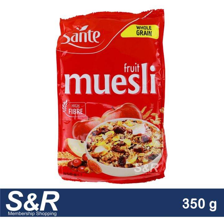 Pabrika direktang benta Sante Fruit Muesli 350g | Lazada PH