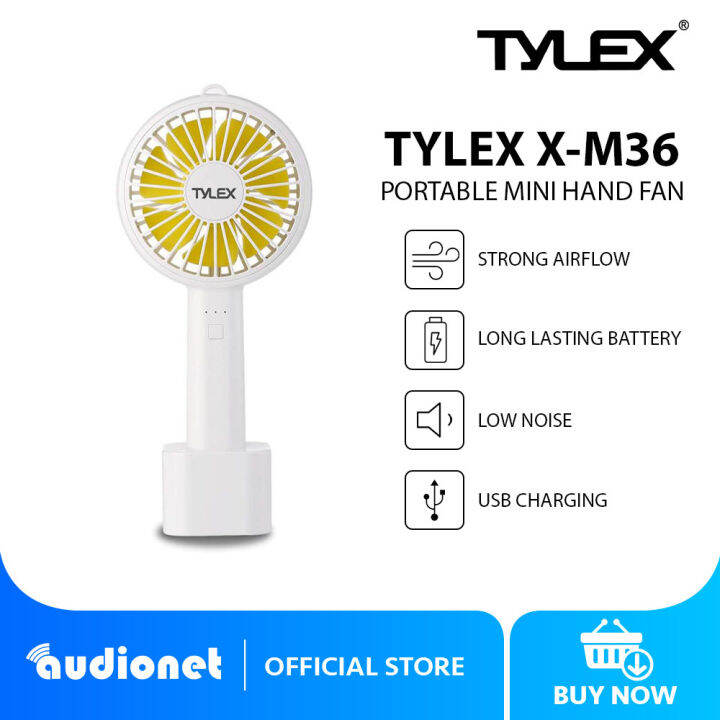 TYLEX X-M36 Portable Hand Held Rechargeable Mini Fan | Lazada PH