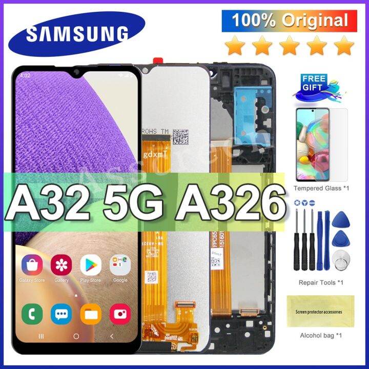 LCD For Samsung Galaxy A32 5G A326 A326U Original LCD Display Touch ...