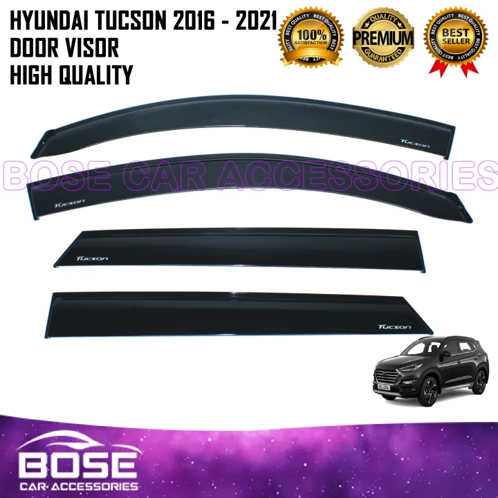 Premium Visor for Hyundai Tucson 2016 2017 2018 2019 2020 / 2021 ...