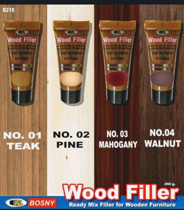 Bosny Wood Filler / Masilya sa Kahoy B218 250G, 500G | Lazada PH
