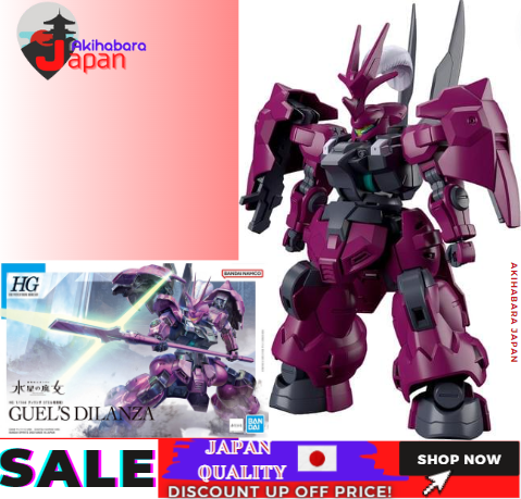 [100% Japan Import original] BANDAI SPIRITS HG Mobile Suit Gundam Witch of Mercury Dylanza ...