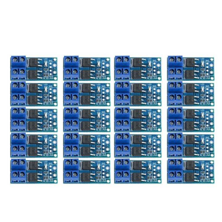 20PCS DC 5V-36V 15A 400W Dual High-Power MOS Transistor Driving ...