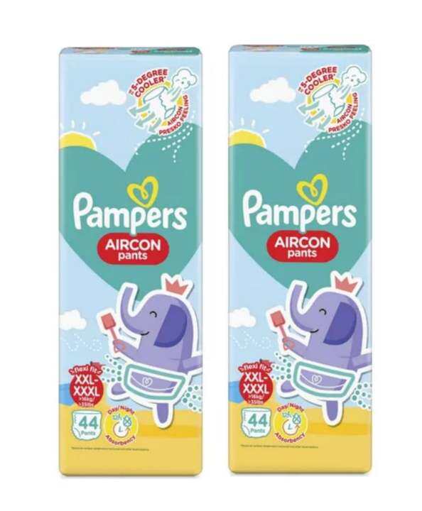 Pampers Aircon Pants XXL-XXXL 44's x 2 Packs (88pcs) | Lazada PH
