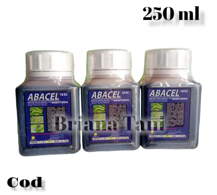 ABACEL 18 EC 250ML Insektisida Kontak Obat Pestisida Abamektin Hama ...