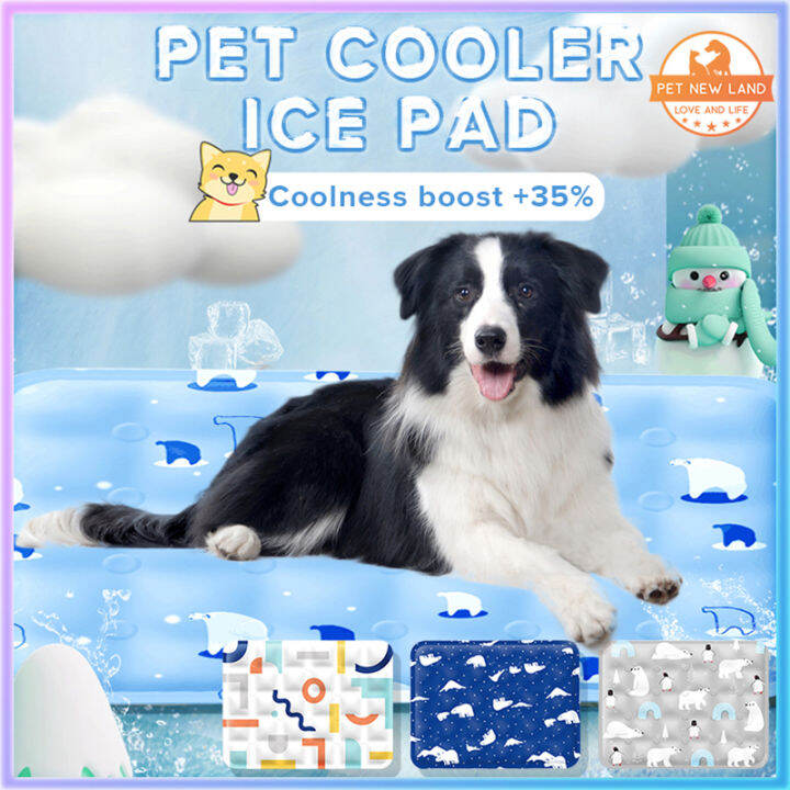 Pet New Land Pet Cooling Pad with Gel inside Pet Ice Pad Dog Cooler Mat ...