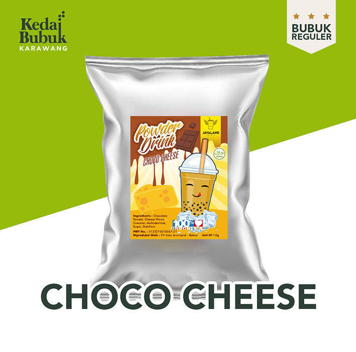 Choco Cheese Bubuk Minuman kiloan Bubble Powder Javaland 1kg | Lazada ...