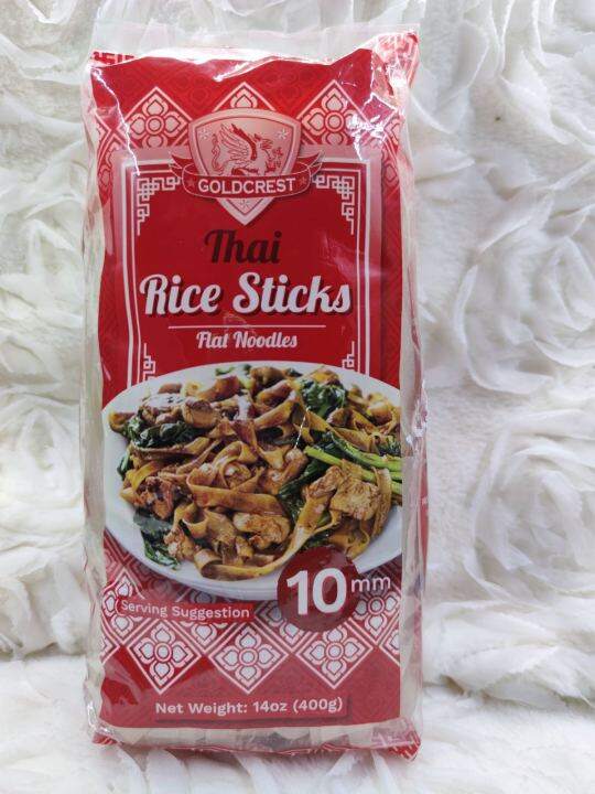 Goldcrest Thai Rice Sticks Flat Noodles 400g 10mm | Lazada PH