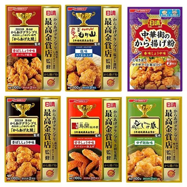 Japan Nissin Karaage Fried Chicken Dredge Powder Yuzu Pepper/Soy Sauce ...