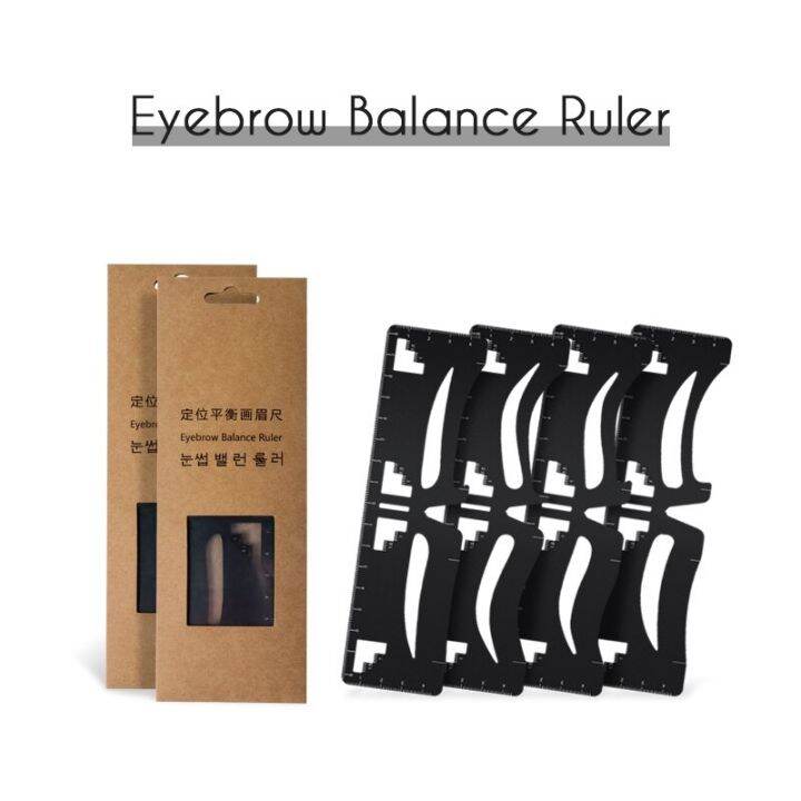 【Available】2022 New Eyebrow Ruler eyebrow Shape Design Thrush Tools ...