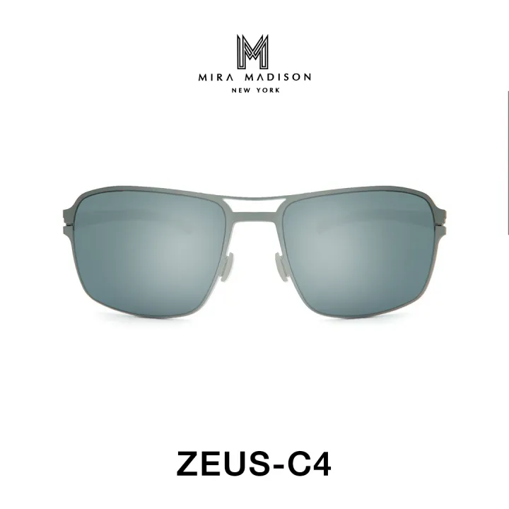Mira Madison Titanium Sunglasses ZEUS-AF C4 แว่นตากันแดดไทเทเนียม ...