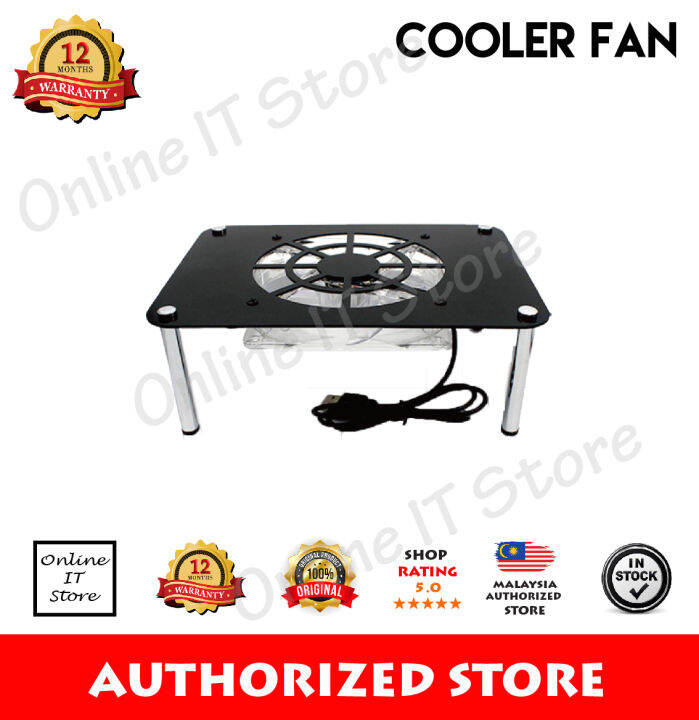 CYCLONE ROUTER COOLING ALUMININM ONE LAYER BRACKET-1 FAN | Lazada