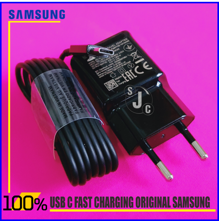Charger Fast Charging Samsung Galaxy A51 USB TYPE C ORIGINAL 100% Casan ...