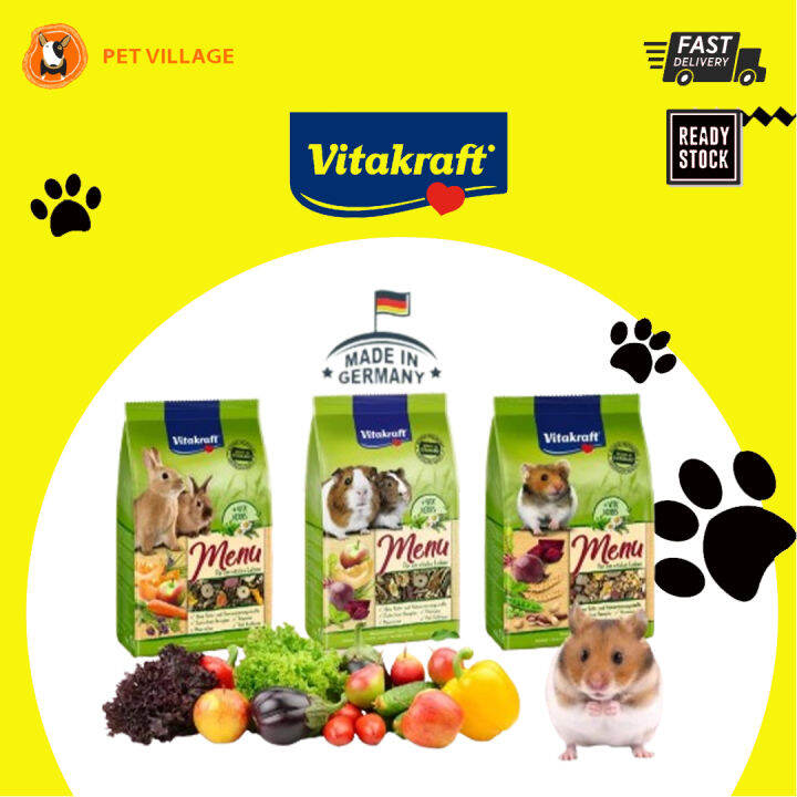 VITAKRAFT Menu Vital Dwarf Hamster/Hamster/Guinea Pig/Dwarf Rabbit ...