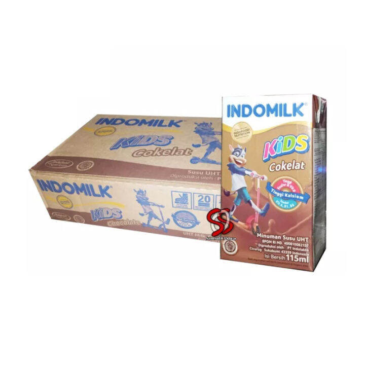 1 Dus Susu Indomilk Kids UHT Kid 115ml Karton | Lazada Indonesia