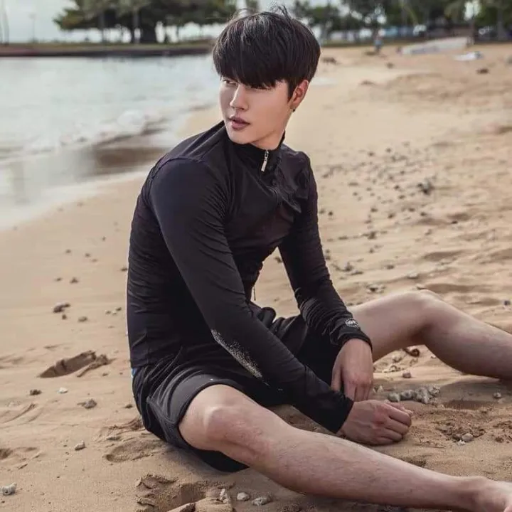 Men’s RashGuard with zipper | Lazada PH