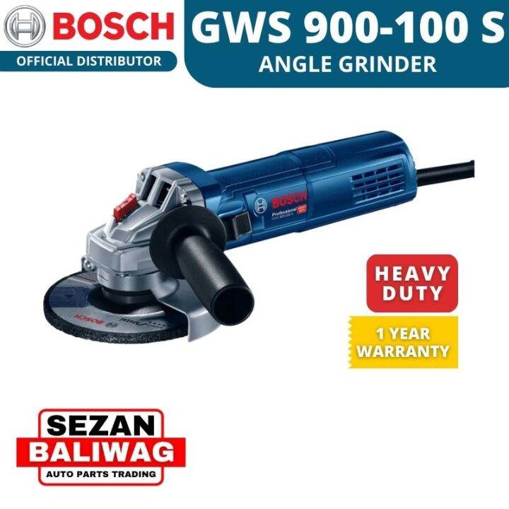 BOSCH ANGLE GRINDER GWS 900-100 S PROFESSIONAL | Lazada PH
