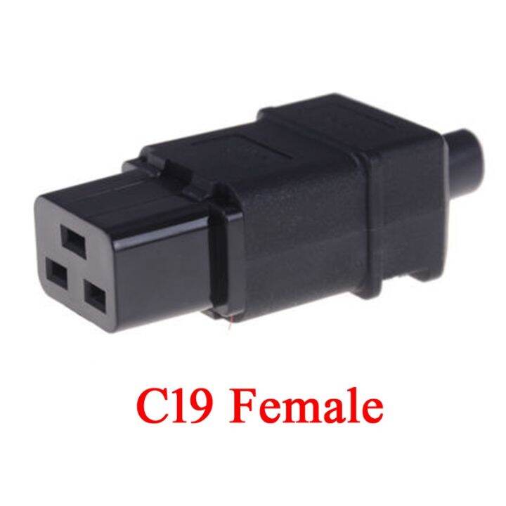 Universal 250V 16A IEC320 C20 C19 AC Electrical Power Cable Cord ...