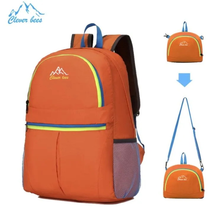 CLEVER BEES FOLDABLE/WATERPROOF BACKPACK | Lazada PH