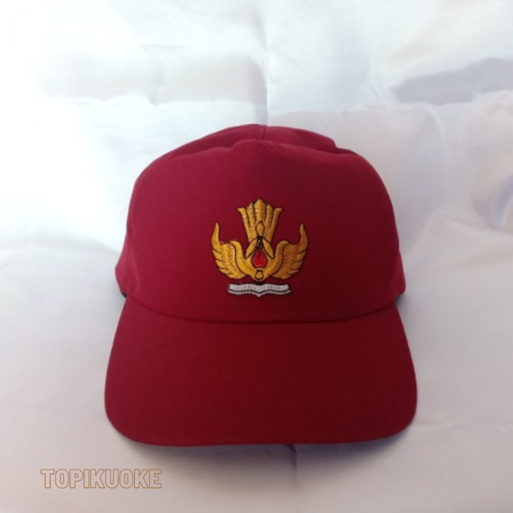 TOPI SEKOLAH ANAK SD MERAH PUTIH PEREMPUAN DAN LAKI LAKI PREMIUM ...