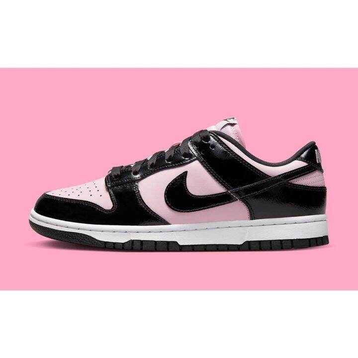 Nike Dunk Low Black/Pink ของแท้! | Lazada.co.th