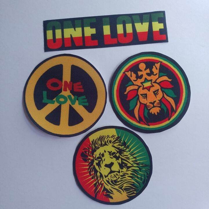 REGGAE RASTA PRINTED IRON ON PATCHES | Lazada PH