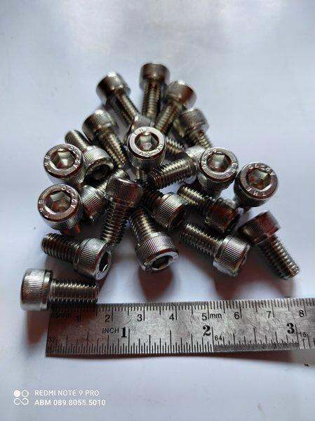 Baut L Stainless M6 X 15 Atau Baut 10 Panjang 1.5Cm | Lazada Indonesia