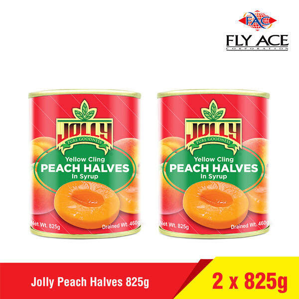 Jolly Peach Halves 825g in Syrup x 2 | Lazada PH