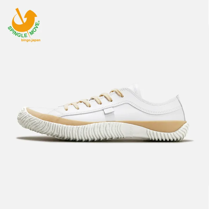 Spingle Move, Unisex Shoes for men and women, White Sneakers, Cow ...
