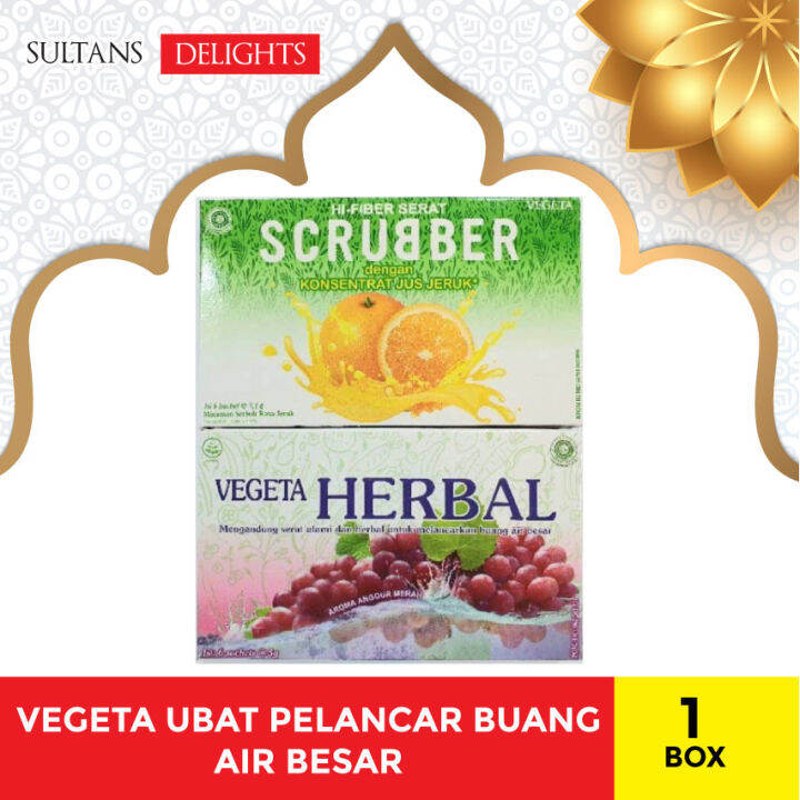 Vegeta Herbal Jeruk & Anggur 6sachet @5g | Lazada