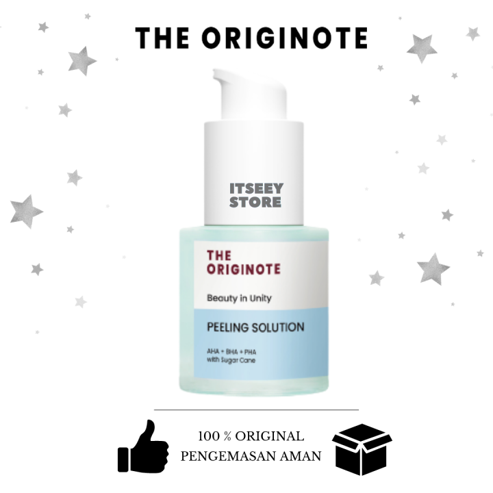 The Originote Peeling Solution Serum Eksfoliasi Wajah Mencerahkan dan ...
